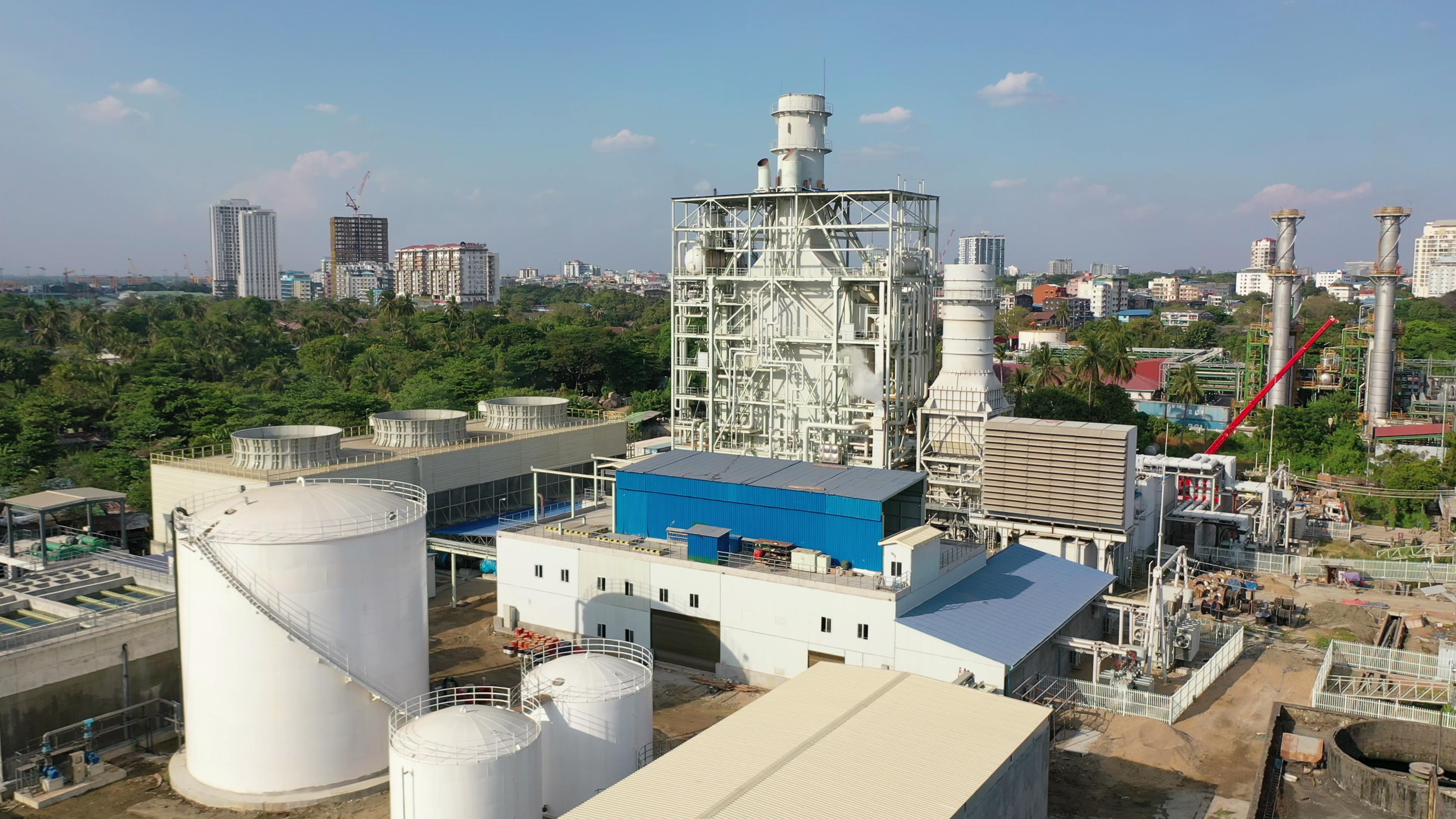 中国能建湖南院总承包建设缅甸Ahlone燃机电厂投产 - 会员动态 - 中国电力建设企业协会